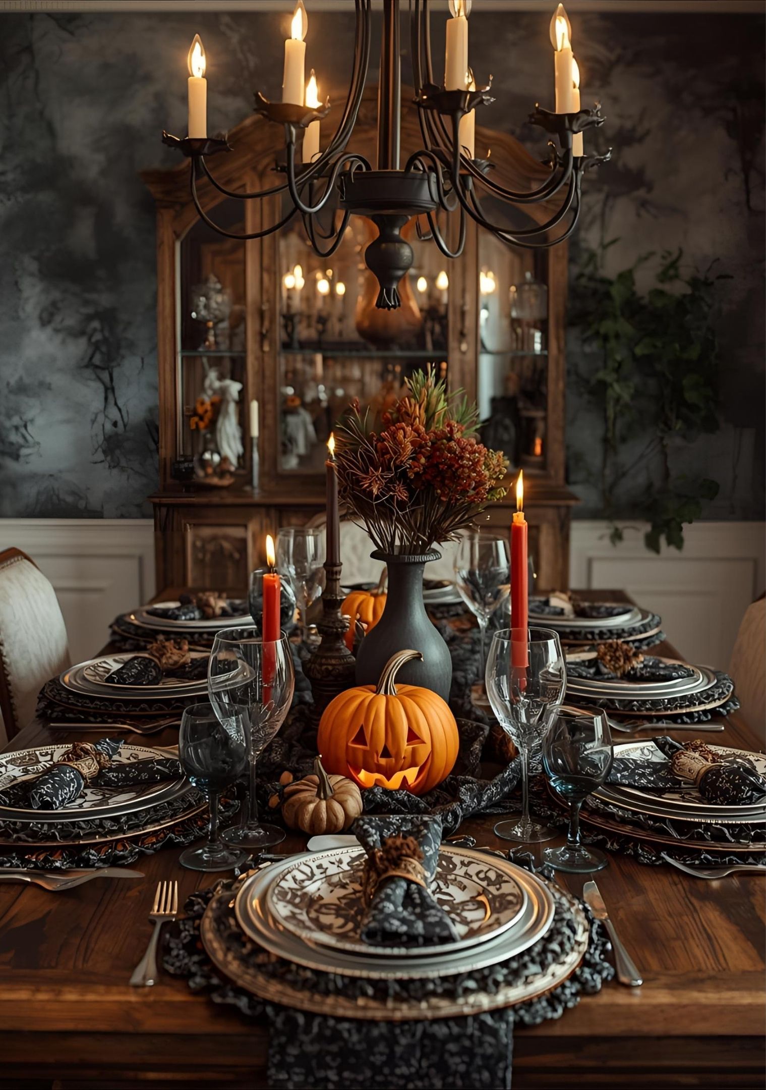Spookily-Fun Halloween Fall Decor Ideas