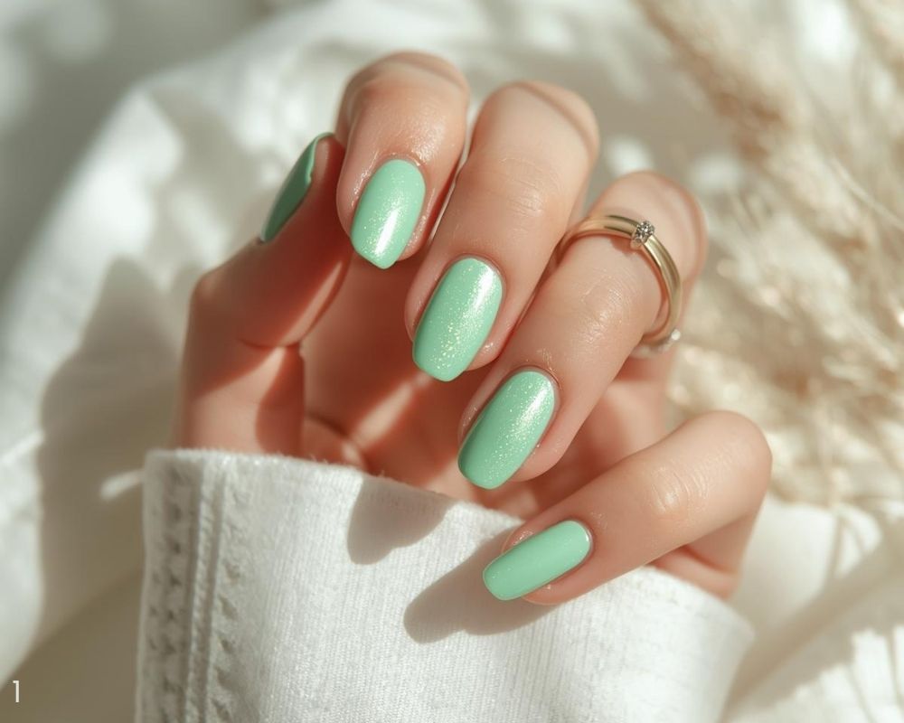 Green With Envy: 11+Green Spring Nails To Try This March